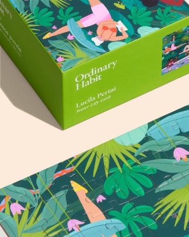 Lucila Perini / Ordinary Habit / Water Lily Girls Puzzle | Anna Goodson ...