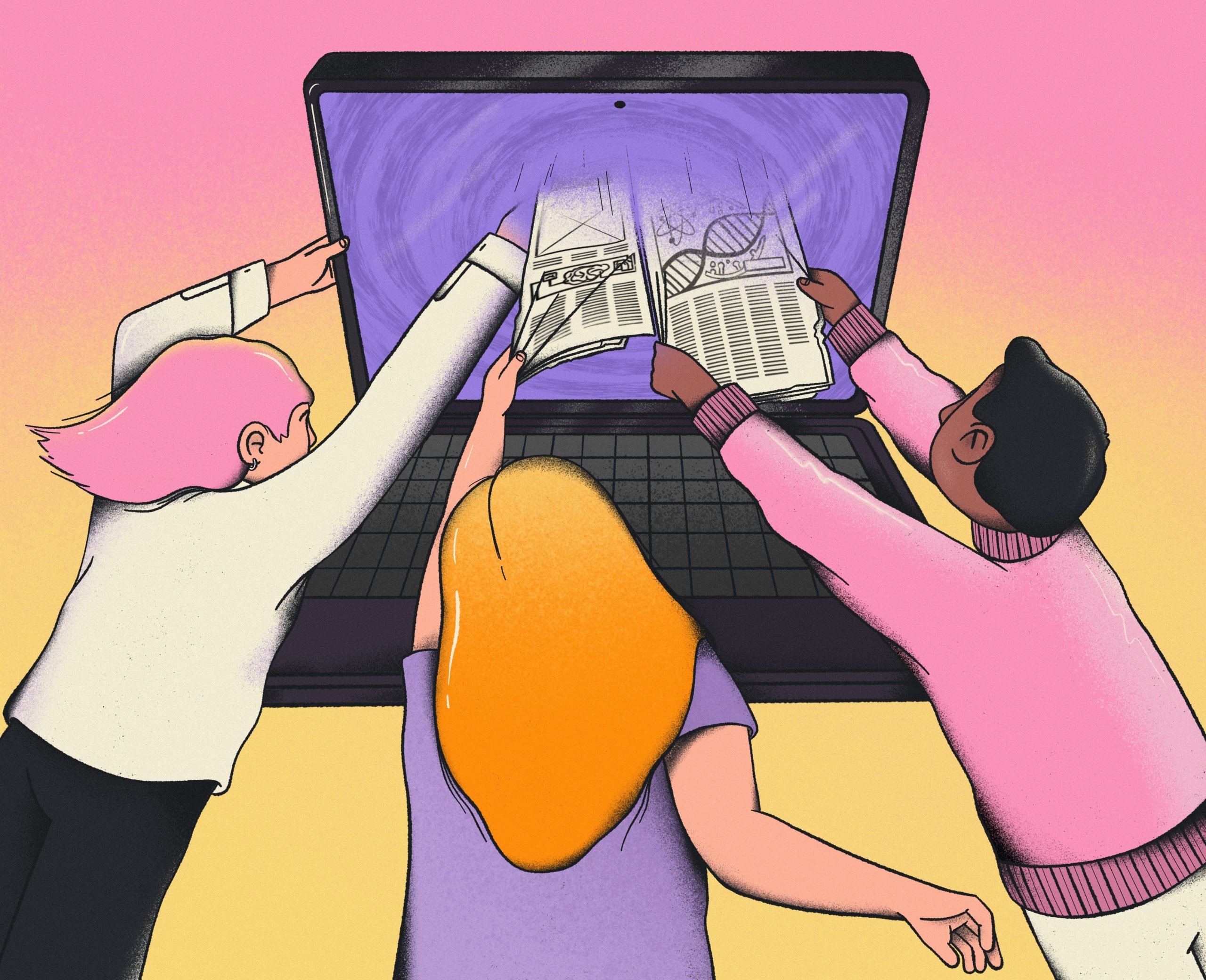 Esteban Plazibat / Columbia Journalism Review / Les widgets d'IA ...