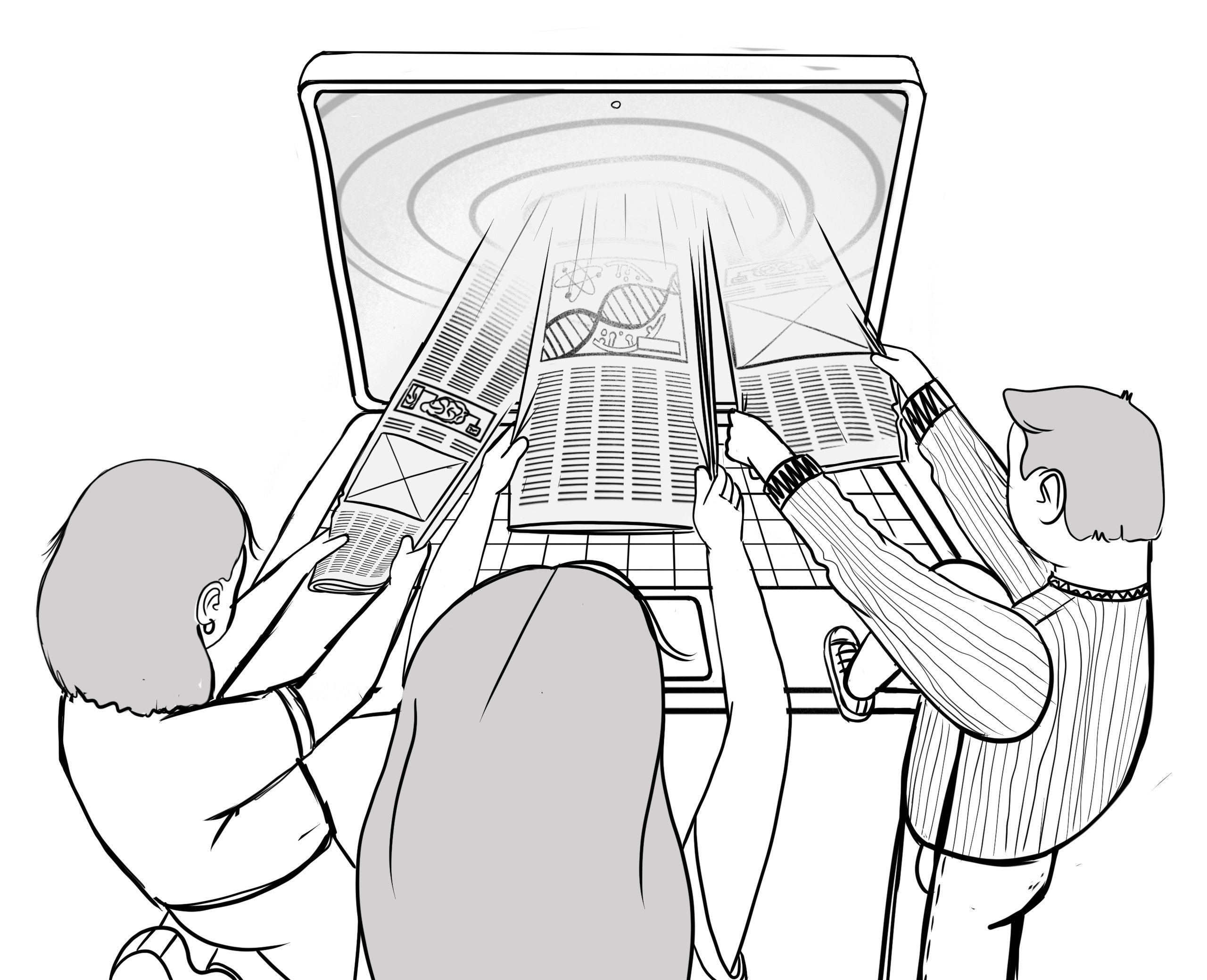 Esteban Plazibat / Columbia Journalism Review / Les widgets d'IA ...