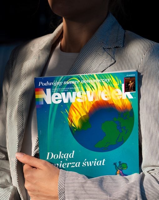 Kotynski / Newsweek PL / New Year's issue cover illustration | Anna ...