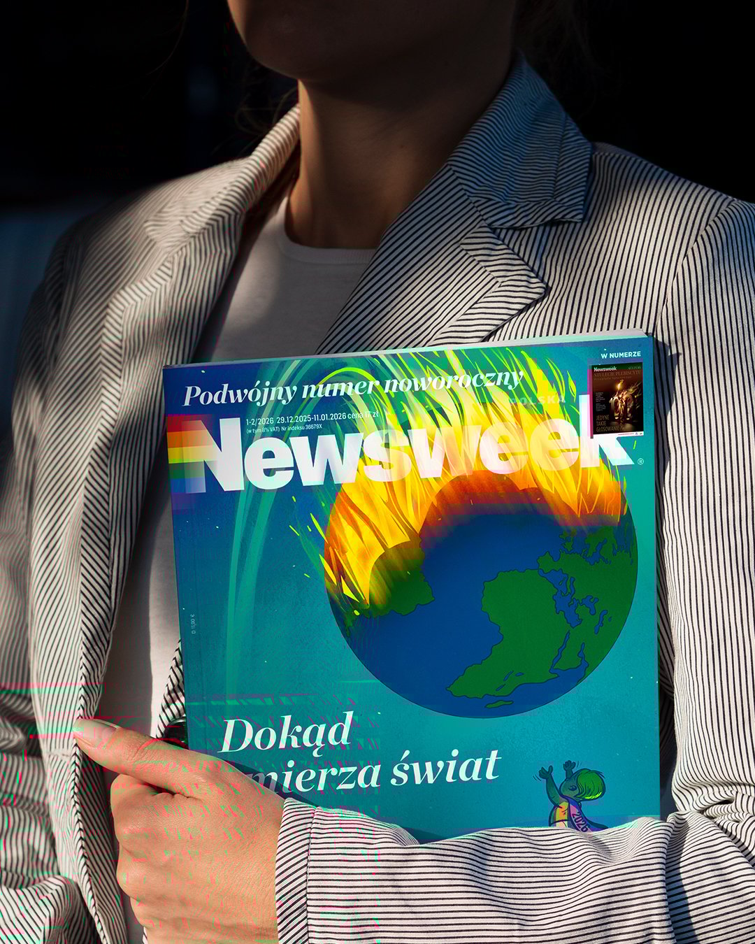 Kotynski / Newsweek PL / New Year's issue cover illustration | Anna ...