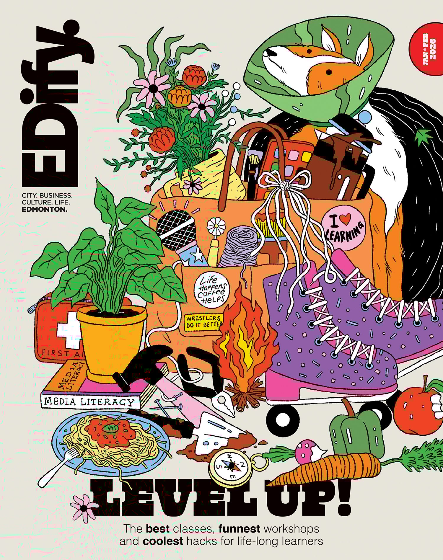 Audrey Malo / EDify magazine / Level up! - January/February issue cover ...